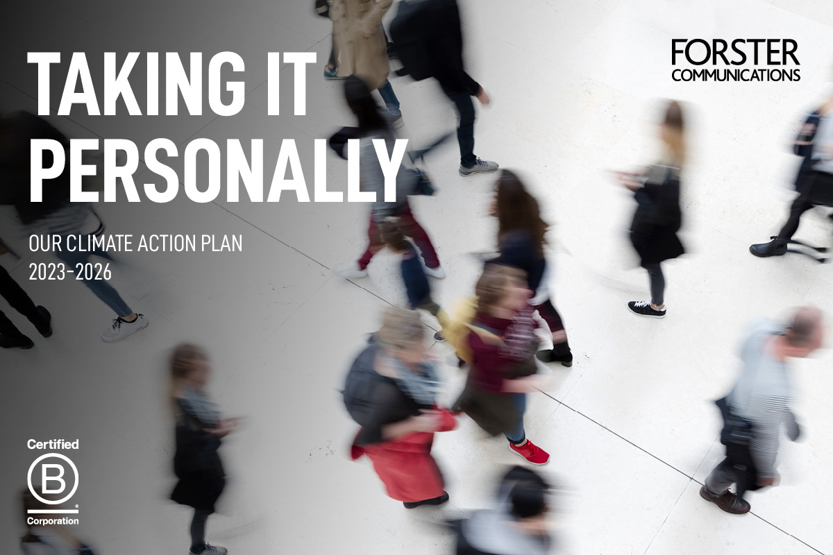 Forster Communications - Sustainability PR specialists